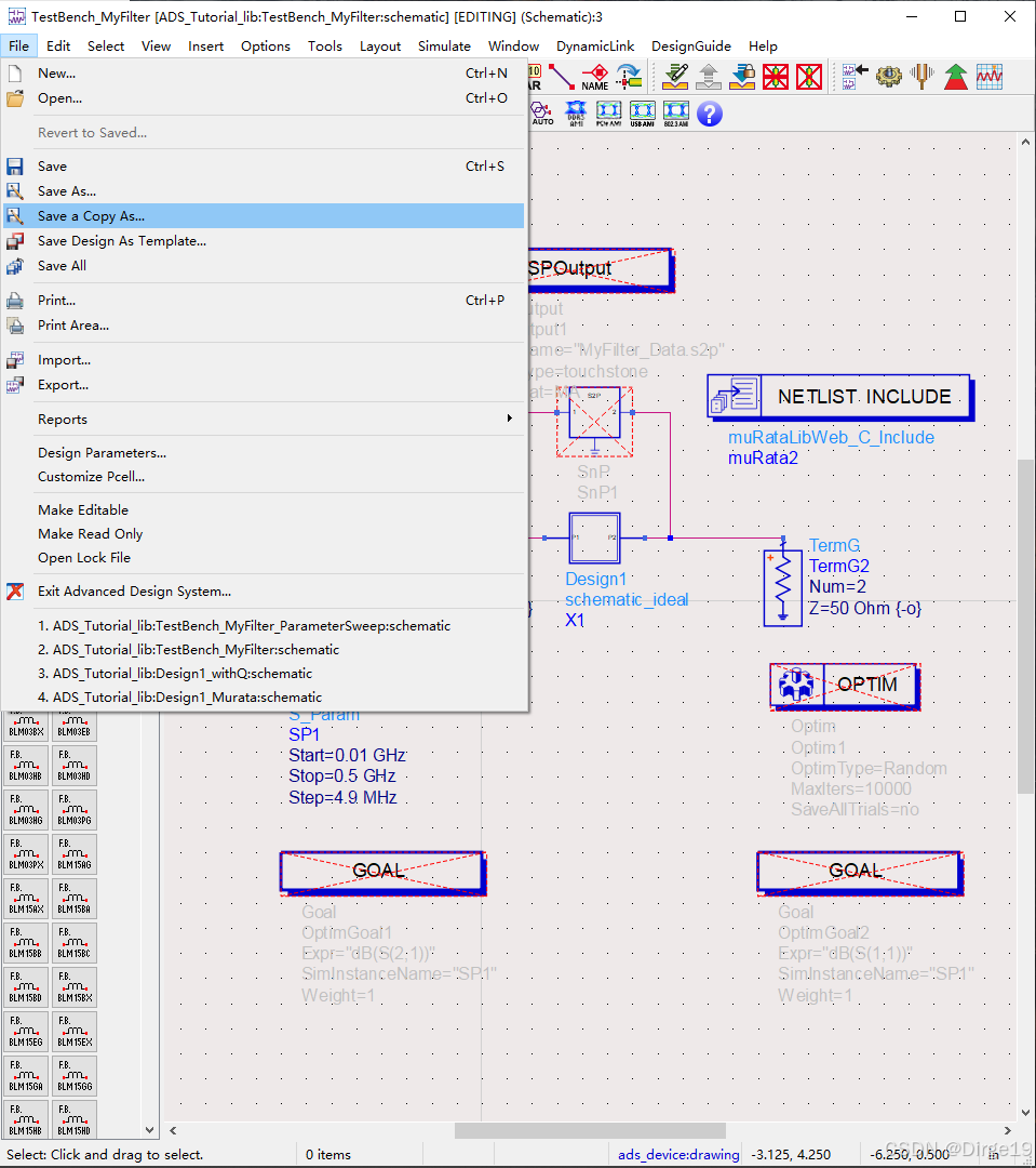 Multi-Dimensional Parameter Sweeps in ADS (14) - The Home of Engineering and Sciences