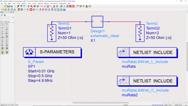 Multi-Dimensional Parameter Sweeps in ADS (14) - The Home of Engineering and Sciences